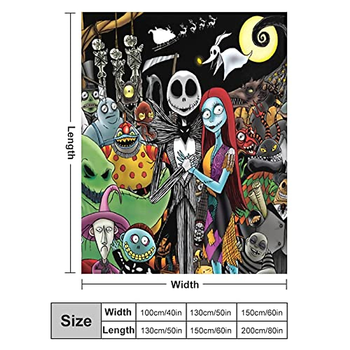 Christmas Blanket Super Soft Throw Blanket Light Weight Plush Flannel Blankets Living Room Sofa Beding for Kids Adults for All Season 50"X40"