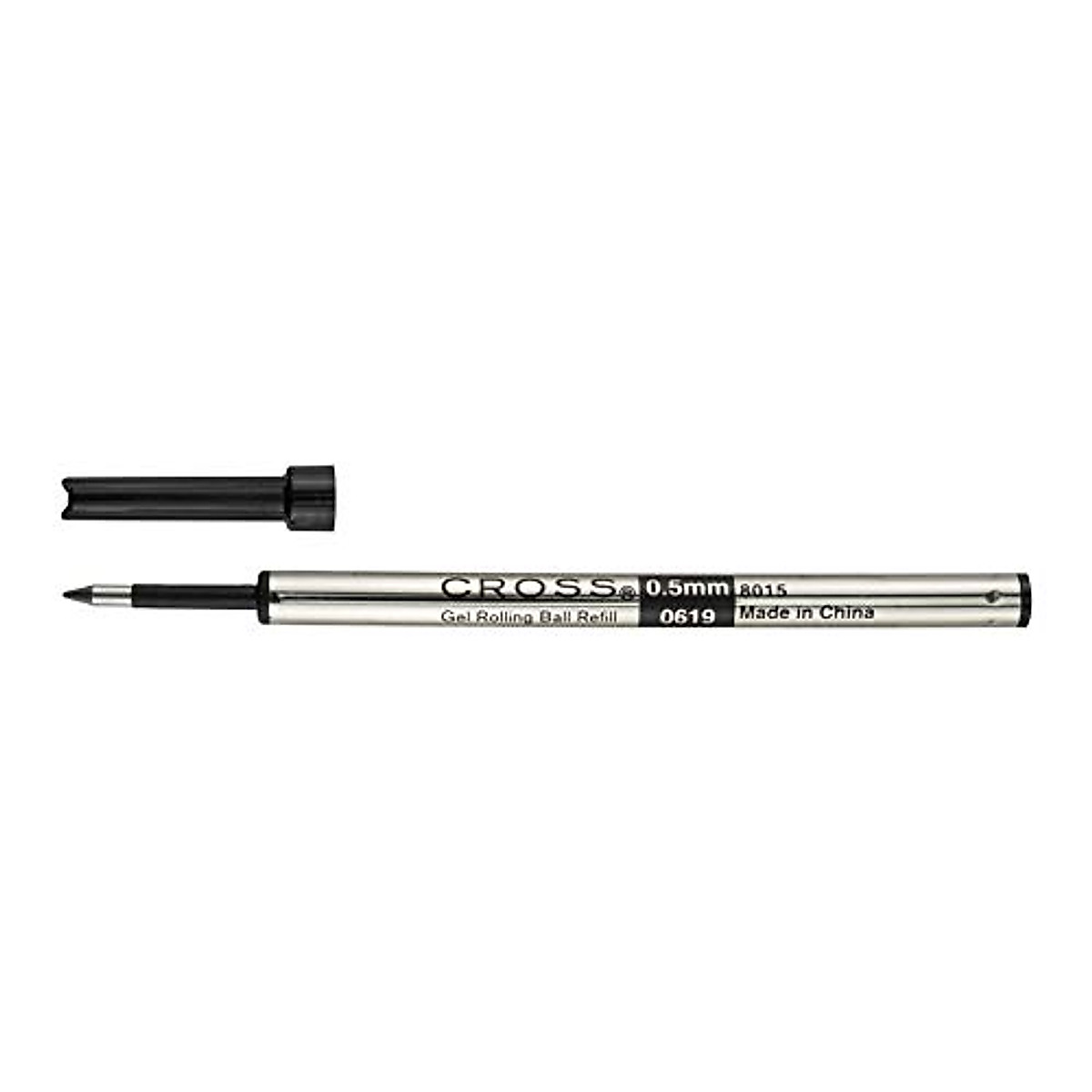 Cross Gel Rollerball Pen Refill - Black Fine (0.5MM) - Single Pack