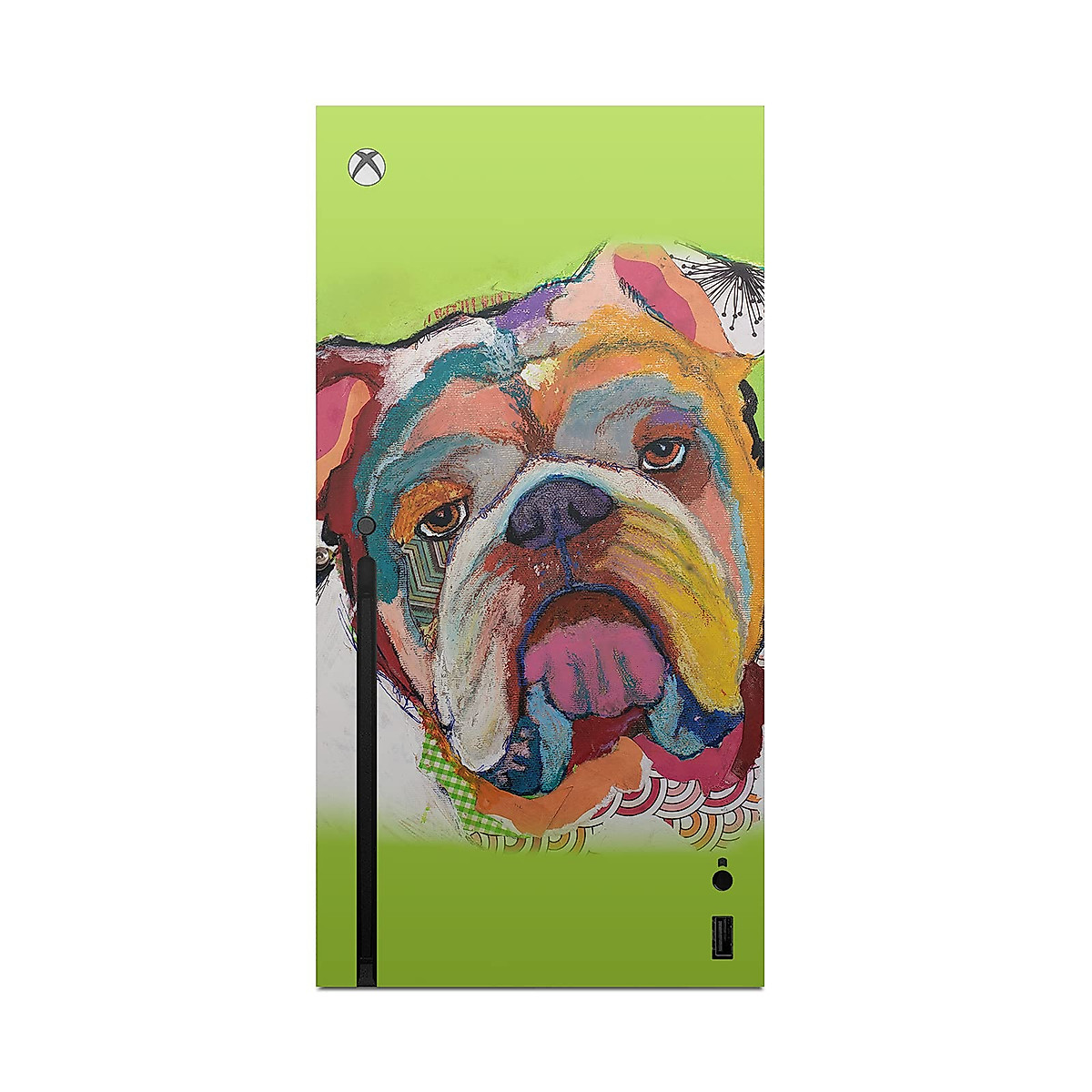 Head Case Designs Officially Licensed Michel Keck Bulldog Art Mix Vinyl Sticker Gaming Skin Decal Cover Compatible With Xbox Series X Console