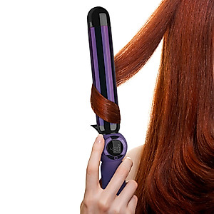 Bed Head Rough Volume Digital Hair Curling Wand | Fast Heat Up and Massive Shine, (1-1/4 in)