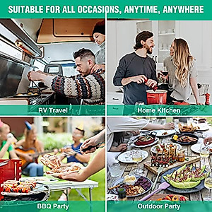 HAUSHOF Silicone Basting Pastry Brush, Heat Resistant Pastry Brush Set, One-Piece Design, Perfect for Baking, Grilling, Spreading Oil, Butter, BBQ Sauce, or Marinade, Dishwasher Safe