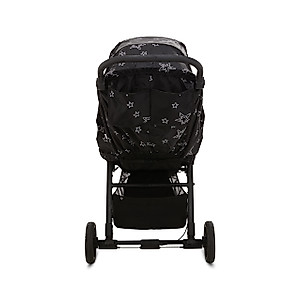 First Essentials Stroller Rain Cover Universal, Baby Travel Weather Shield, Windproof Waterproof, Protect from Dust Snow (Black)
