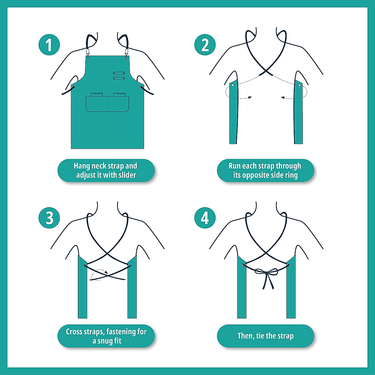 BBGreek Kappa Alpha Psi Official Vendor - Canvas and Vegan Leather Apron - Fraternity Paraphernalia