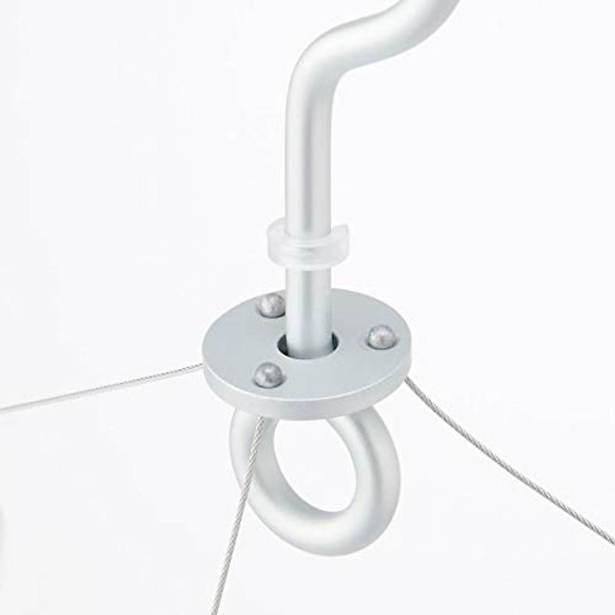 MUJI 02577742 Aluminum Wall Hanger, 16 Pinch / Approx. Width 17.7 x Depth 9.1 inches (45 x 23 cm)'