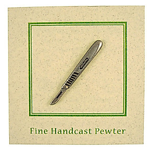 Jim Clift Design Scalpel Lapel Pin - 50 Count