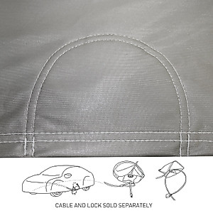 Coverking Custom Fit Car Cover for Select Ferrari F40 Models - Autobody Armor (Gray)