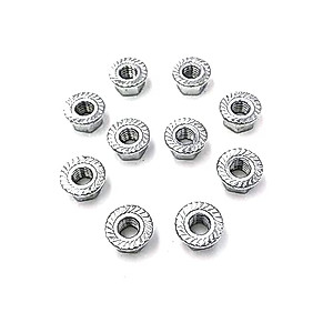 503220001 Bar Nuts 10 Pack for HUSQVARNA &amp; Other Chainsaw Brands 43301912330