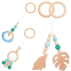 Toddmomy 20 Pcs Yarn Bead Pendant Baby Decor Woodsy Decor Baby Car Toy Children Cot Hanging Toy Sensory Hanging Rattle Rattles Plush Toy Crib Stroller Toy Crib Hanging Rattle Toy Crib Toy