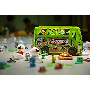 Smashers Sludge Bus Fold-Out Playset with 2 Exclusive Smashers Series 2 Gross by ZURU