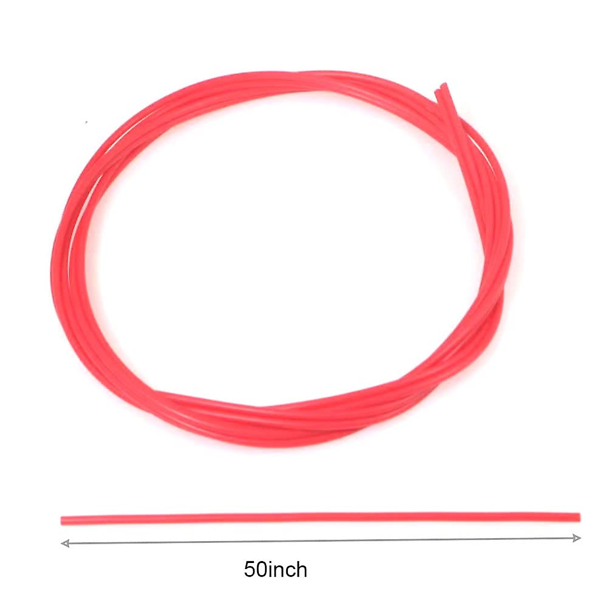 Spray Can Replacement Straws, Replacement Spray Can Extension Straw,Red Plastic Extension Straws,50Inches. (10-Count)