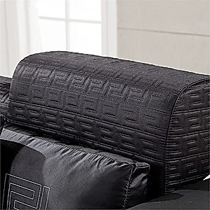 American Eagle Furniture AE223 Black Color with Faux Leather and Fabric Sofa