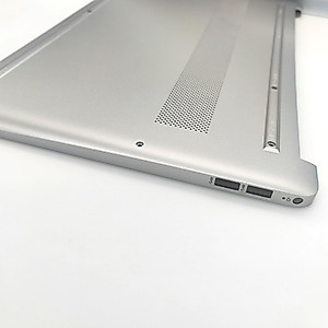 Jxjslp Replacement Bottom Case for HP 15-DY 15T-DY 15-EF 15Z-EF 15s-eq 15s-fq 15s-fr Series Laptop Base Enclosure Lower Cover L63590-001 Silver