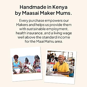 Ubuntu Life Love Beaded Leather Bracelet – Handmade Glass Bead Bracelet with Slide Closure and Genuine Leather, Stackable Boho Bracelets for Women and Men (Red/White, 1 Pack)