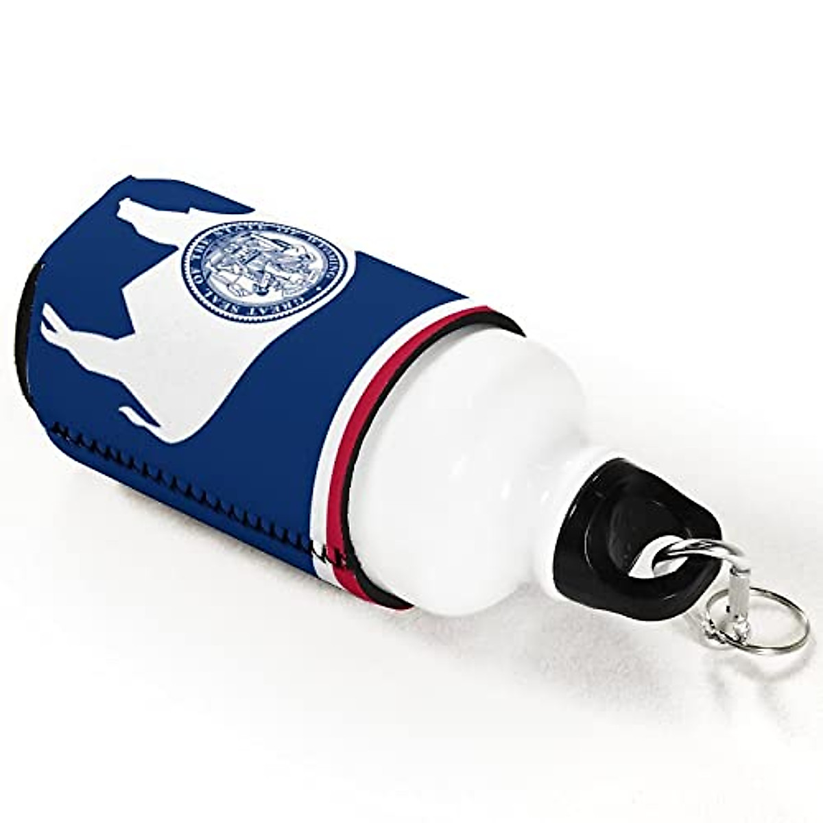 2 PCS Wyoming State Flag Can Cooler Sleeves Party Gift Beer Drink Coolers Coolies