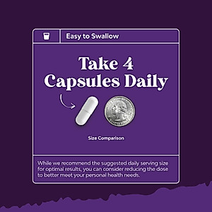 Pure Magnesium Glycinate 400mg Per Serving - Vegan High Absorption Chelated Magnesium Capsules for Women & Men with Elemental 400mg for Mood Sleep and Relaxation Support - 45 Servings