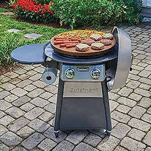 Cuisinart CGG-888 Outdoor Stainless Steel Lid, 360° Griddle Cooking Center