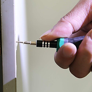 newlng 1200pcs 6 Kinds of Wood Screws Small Screws for Wood Small Hinge Screw Wood Nail Tiny Craft Screws DIY Mini Screw and Nail Small Wood Screws Assortment Kit