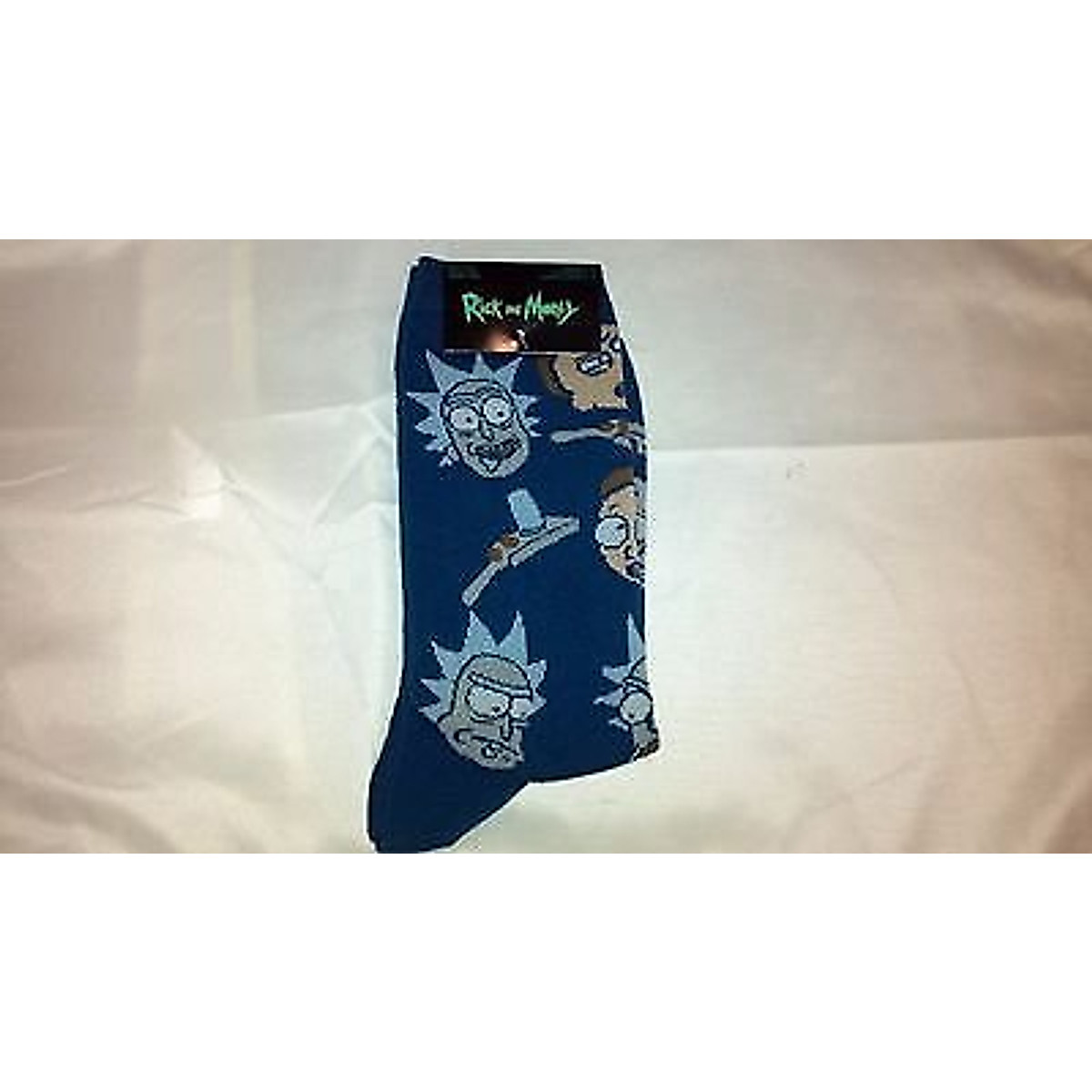 Rick and Morty Socks Adult Mens Size 6-12 Adult Swim Hypnotic