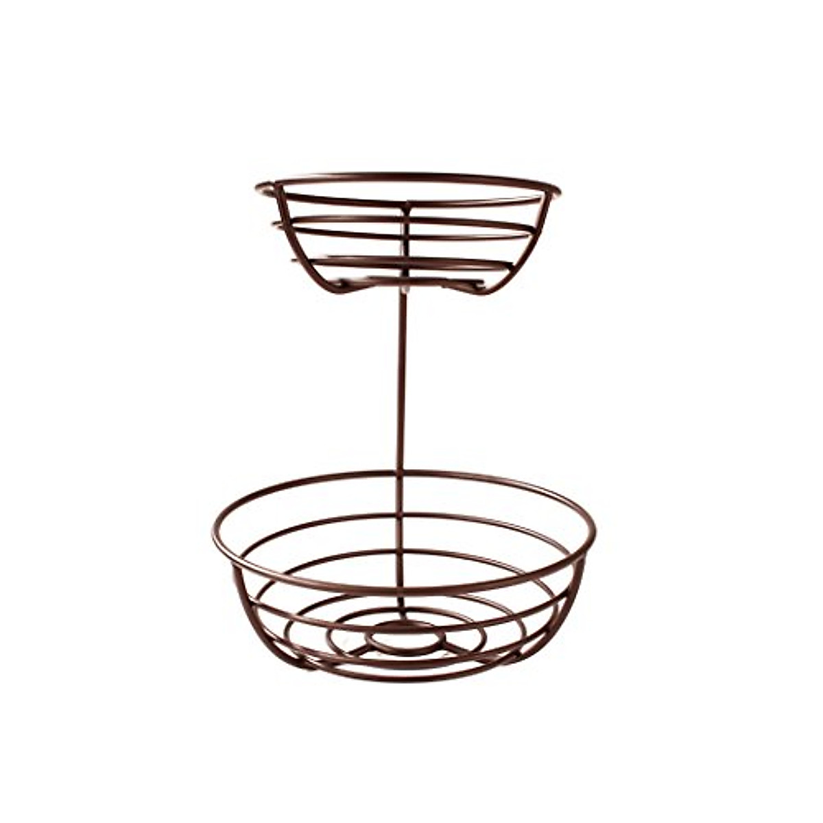 Spectrum Diversified Arched 2-Tier Server for Storage and Organization of Fruit Vegetables Produce and More, Bronze