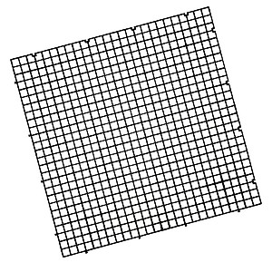 ALEGI 12 Pcs Aquarium Fish Tank Divider Plastic Egg Crate Aquarium Filter Bottom Tray Grid Isolation Board Partition Net Pane Separator (L 12pcs Black)