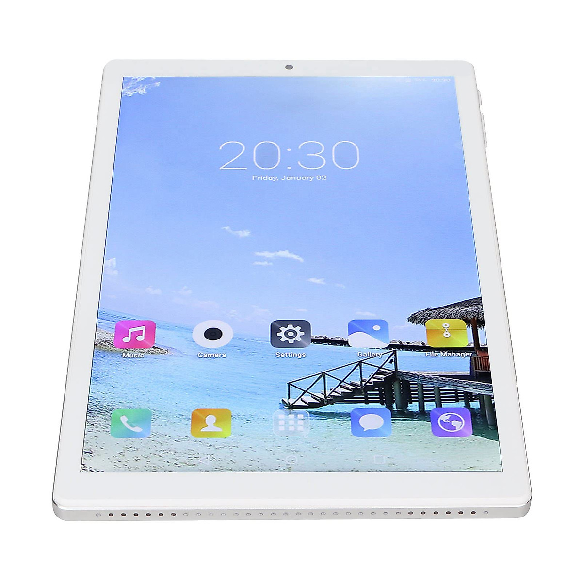 MAVIS LAVEN 10in Tablet, Tablet PC 100‑240V for Android10 Dual Speakers Dual Camera for Students (US Plug)