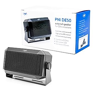 PNI DE50 5W external speaker for CB radio with 3.5 mm plug