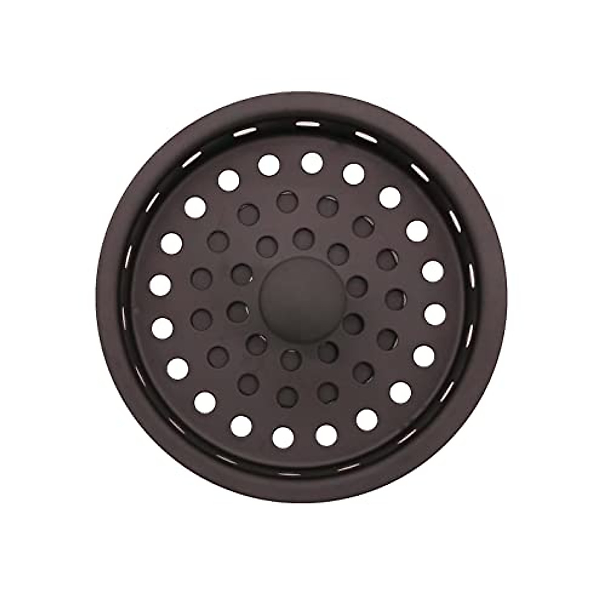 Westbrass CO2196-12 Combo Pack 3-1/2" Post Style Large Basket Strainer and Extra-Deep Collar Kitchen Sink Waste Disposal Flange with Stopper, Oil Rubbed Bronze