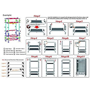 ASSICA Portable Clothes Closet Rolling Door Wardrobe with Hanging Rack Non-Woven Fabric Storage Organizer with Three Drawer Boxes No-Tool Assembly - 35.4 x 17.7 x 67.0 ‘’ (Gray)