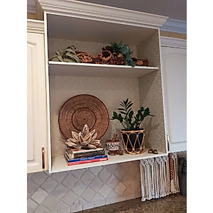 zaring Decorative Paper Self Adhesive Shelf Drawer Liner Sticker 17.7 inch by 196.8 inch 196.8 inchx17.7 inch