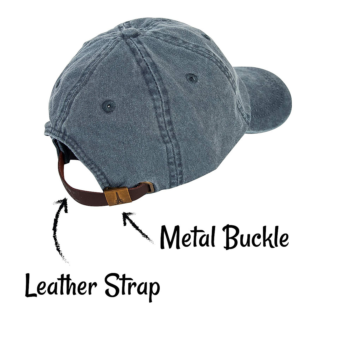 Desert Cactus Kappa Delta Baseball Hat (N) Sorority Cap Cursive Name Font KD (Midnight Blue)