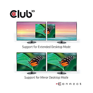 Club3D CSV-1474 USB 3.2 Gen1 Type A to HDMI Dual Monitor 4K60Hz
