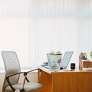 OUNONA Car Decor Trash Container Leather Trash Can Wastebasket Garbage Container Bin Flower Pattern for Home Office Kitchen Bathroom Storage Large Capacity 10L Small Waste Basket Office Decor