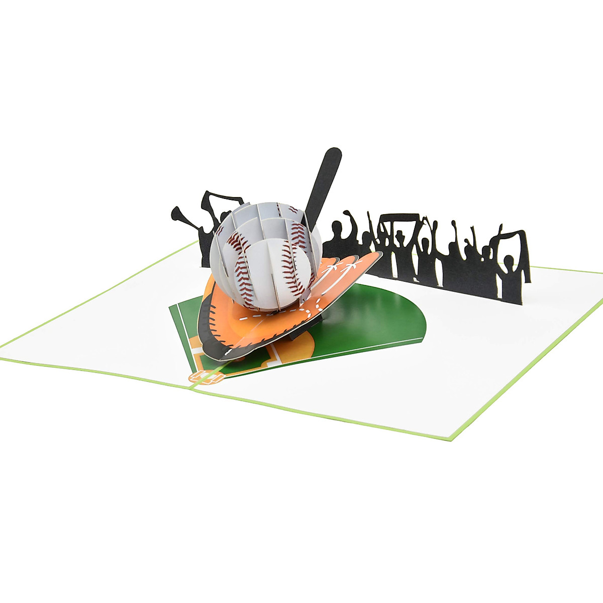 Teabug Cards Sports Themed Pop-Up Cards (baseball)