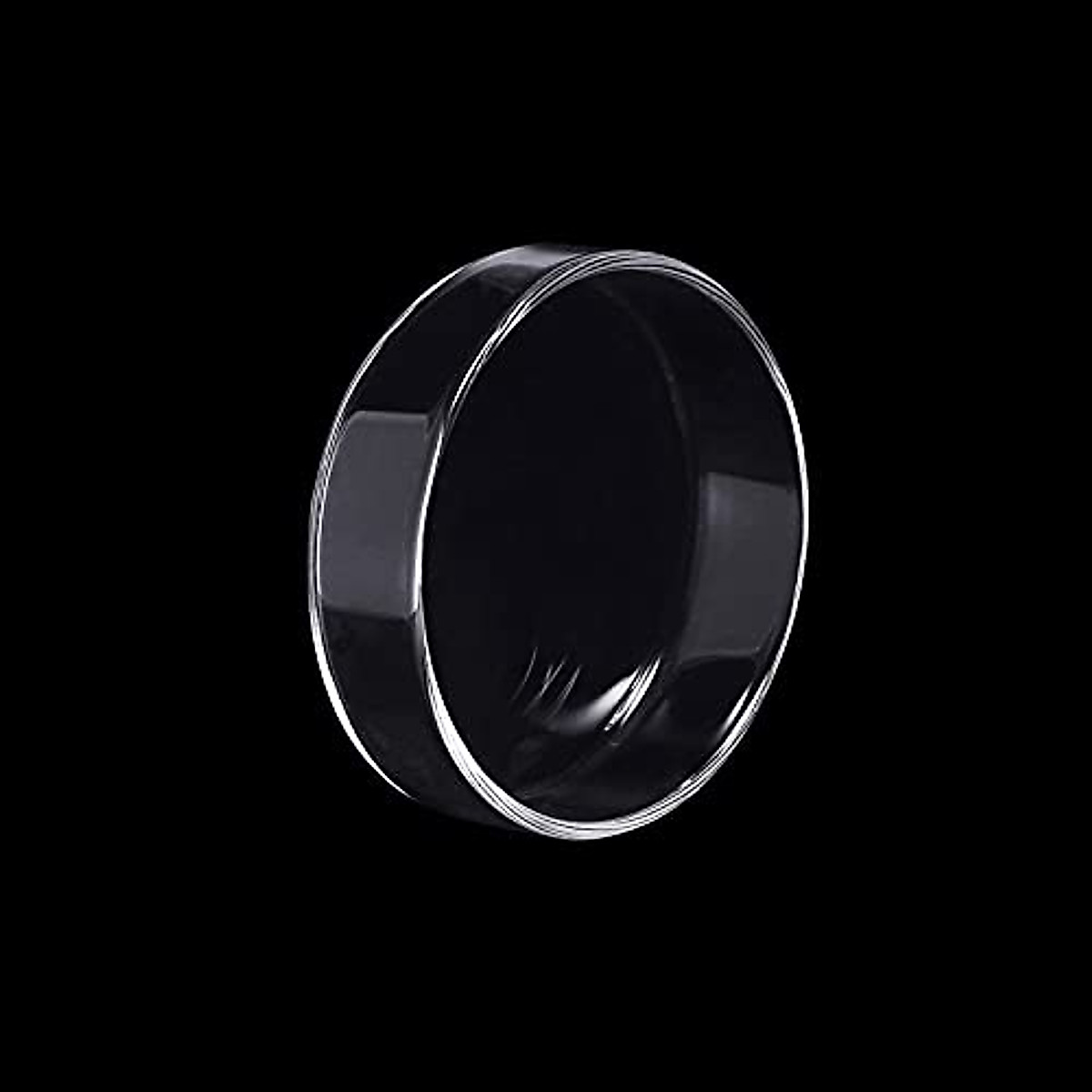 WEAVERBIRD 60mm Aquarium Shrimp Feeder Dish Glass Fish Tank Feeding Bowls Round Clear Dishes Tray