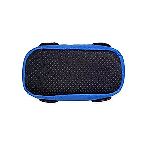 Hot Wheels Racecar Shaped 3D Novelty Toddler and Boys Plush Slippers (13-1 M US Little Kid, Blue)