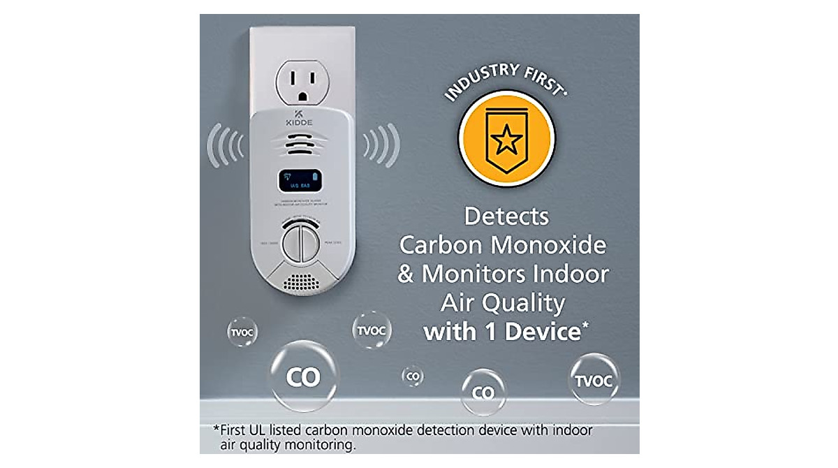 Kidde Smart Carbon Monoxide Detector - WiFi & Alexa Compatible