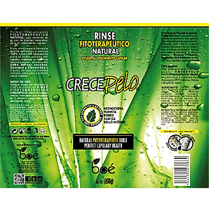 BOE Crece Pelo Shampoo + Rinse 12 oz "Combo Set!!"