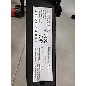 PASYOU Adjustable Weight Bench Press (9x4x3 Positions), Foldable Workout Bench, 700 Pounds Load Flat Incline Decline Strength Training Benches, Sit Up Exercise Equipment