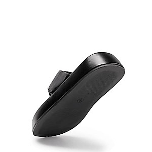 DREAM PAIRS Women Thong Platform Sandals Y2K Comfort Cute Slides Soft Flatform Flip Flop Sandals for Summer Beach SDPW2351W Black Size 10