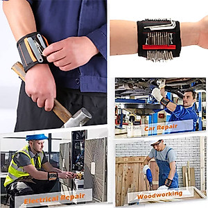 Magnetic Wristband DIY Tools Belt for Holding Screws