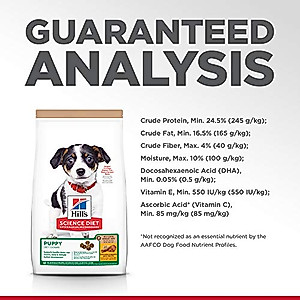 Hill's Science Diet Puppy No Corn, Wheat or Soy Dry Dog Food, Chicken Recipe, 12.5 lb. Bag