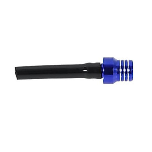 RSG 2Pcs ATV Gas Tank Vent Hose Air Vent Hose Gas Fuel Cap Universal CNC Tank Valve Vent Tube with Check Ball Aluminum Breather for YZ80 YZ85 YZ125 YZ250 YZ250F YZ400F YZ426F YZ450F Blue