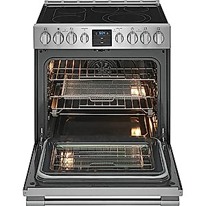 Frigidaire Professional Series PCFE3078AF 30 Inch Freestanding Electric Range with 5 Elements, 5.4 Cu. Ft. Oven Capacity, Storage Drawer, Air Fry, True Convection