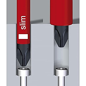 Wiha 28792 16 Piece Insulated Torque Control Driver and Slimline Blade Set