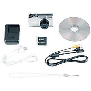 Canon Powershot A3300 IS 16 MP Digital Camera with 5x Optical Zoom (Silver)