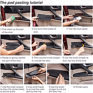 Lypumso Black Diamond Vinyl Wrap, Matte Black Sparkle Car Wrap Film, Vehicle Decor Sticker Bubble Free Self-Adhesive, Car Wrapping DIY Decals Auto Motocycle Bicycle Truck Exterior Interior (1ft x 5ft)