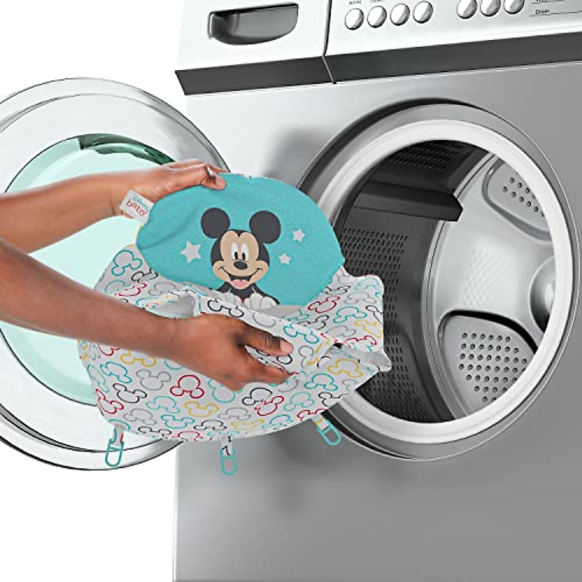 Bright Starts Disney Baby Mickey Mouse Original Bestie 2-in-1 Baby Activity Walker - Easy Fold Frame and Removable-Toy Station, 6 Months and up