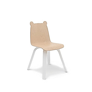 OEUF Bear Play Chairs and Table Set in Birch