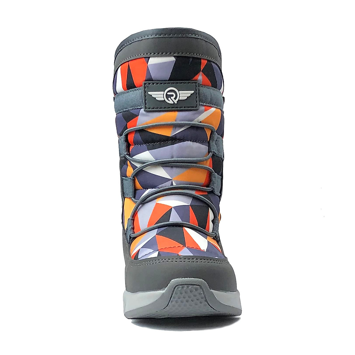 REDVOLUTION Girls Boys Warm Winter Flat Shoes Fashion Buckle Snow Boots(Toddler/Little Kid/Big Kid) (Small Kid 13 B(M), 430 Black)