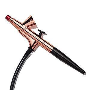 Luminess Air Basic Airbrush Makeup Kit and 9-Piece Silk 4-In-1 Airbrush Foundation Starter System, Medium Coverage - Quick, Easy and Long Lasting Application - Includes Primer, Blush and Glow